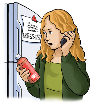 Text - Responding to a Child's Poisoning - HealthClips Online