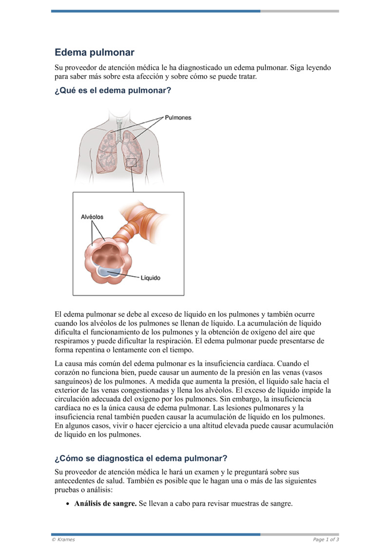 PDF - Edema pulmonar - HealthClips Online