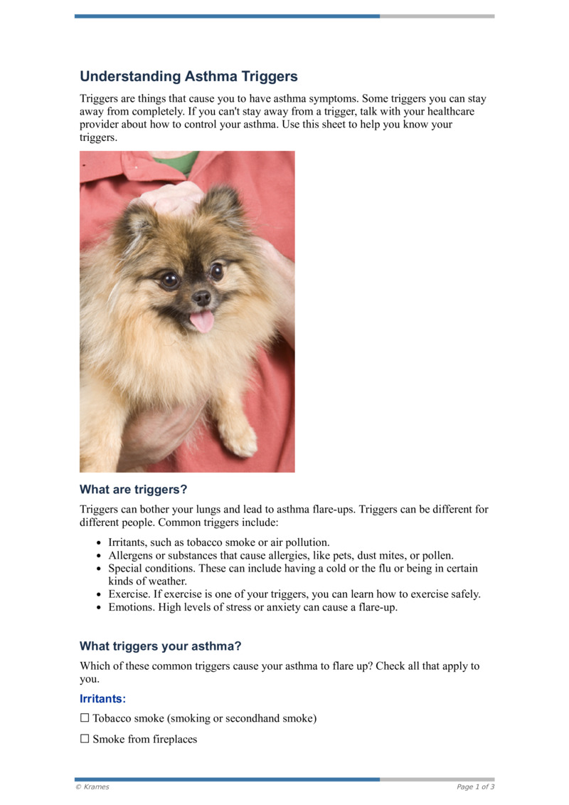 PDF - Understanding Asthma Triggers - HealthClips Online PDF - Understanding Asthma Triggers - HealthClips Online