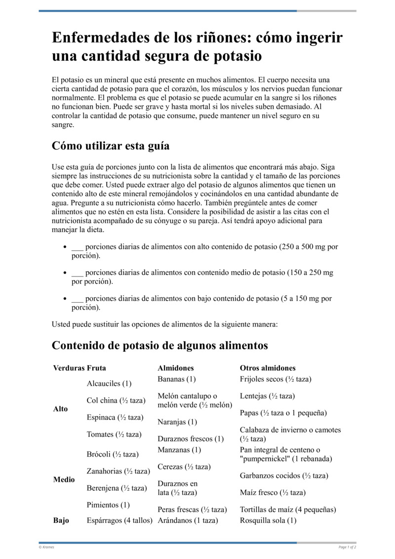Text - Enfermedades de los riñones: cómo ingerir una cantidad segura de ...