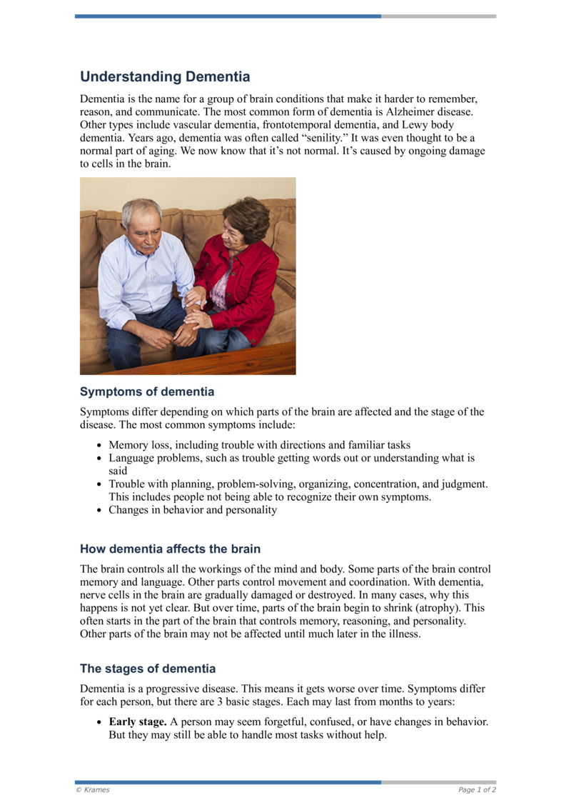PDF - Understanding Dementia - HealthClips Online