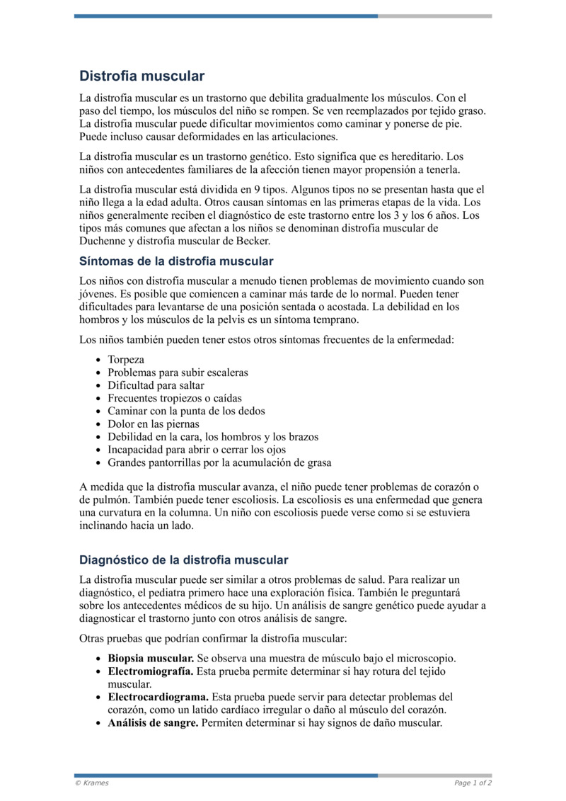 PDF - Distrofia muscular - HealthClips Online