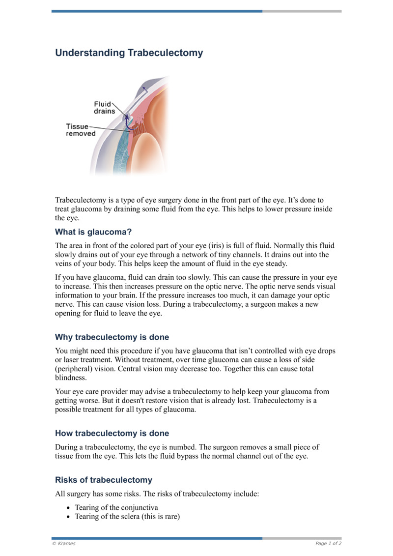 PDF - Understanding Trabeculectomy - HealthClips Online
