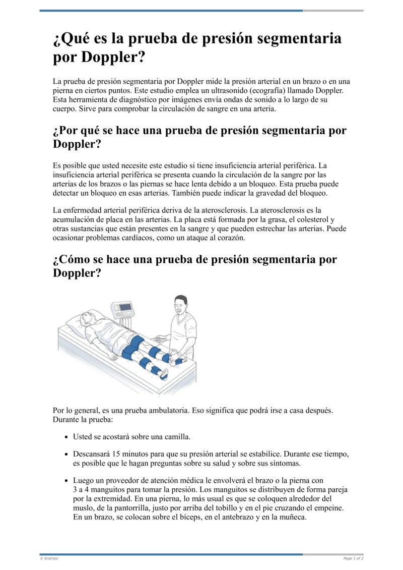 Text - ¿Qué es la prueba de presión segmentaria por Doppler ...