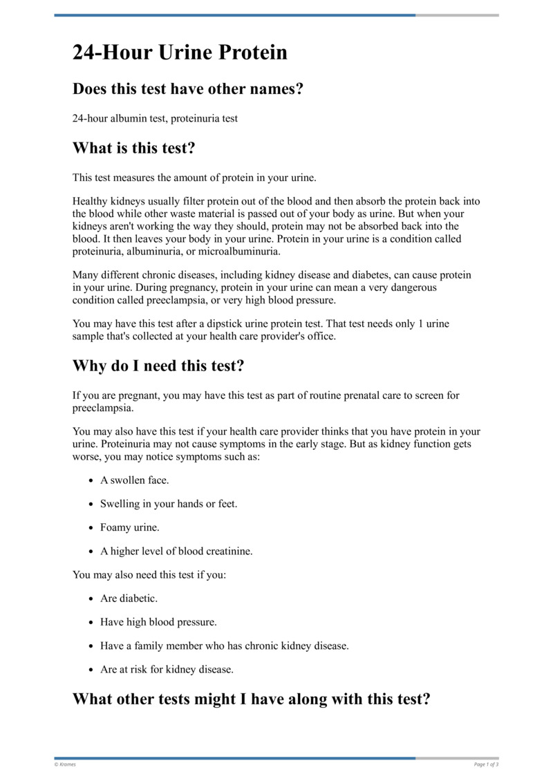 Text 24 Hour Urine Protein HealthClips Online text-24-hour-urine-protein-healthclips-online