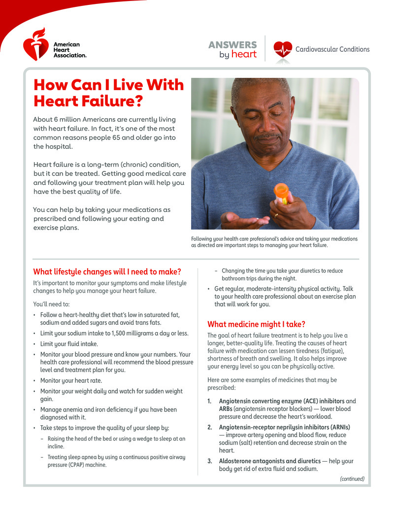 PDF How Can I Live With Heart Failure HealthClips Online
